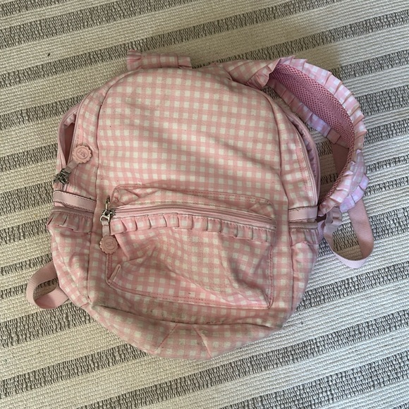 SweetHoney | Accessories | Sweethoney Girls Pink Gingham Backpack ...